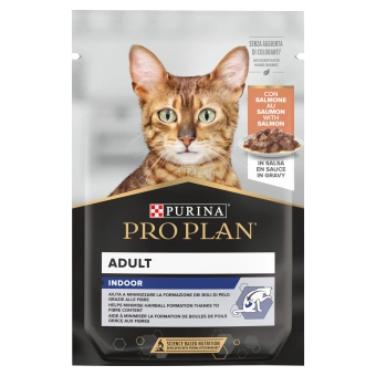 Purina Pro Plan Indoor Adult su lašiša katėms 85g | Gyvūnų prekių internetinė parduotuvė ...