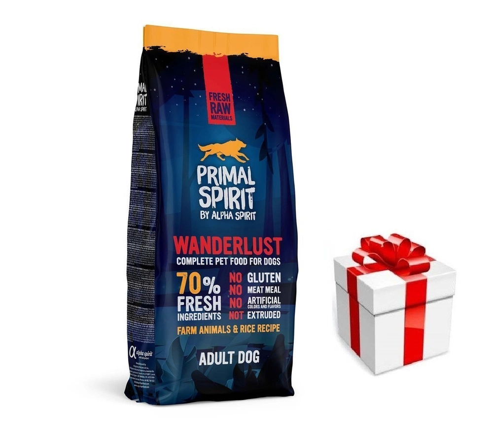 PRIMAL SPIRIT 70% Wanderlust 12kg + STAIGMENA ŠUNUI | Gyvūnų prekių internetinė parduotuvė ...