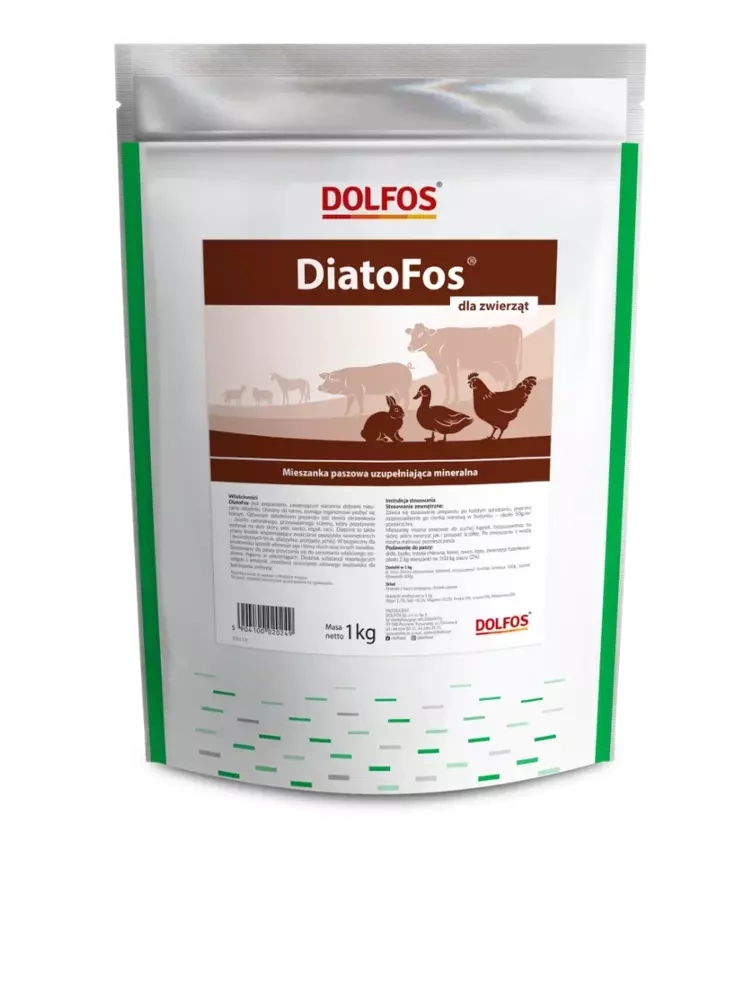 DOLFOS DiatoFos 1kg | Gyvūnų prekių internetinė parduotuvė ZooKaralyste