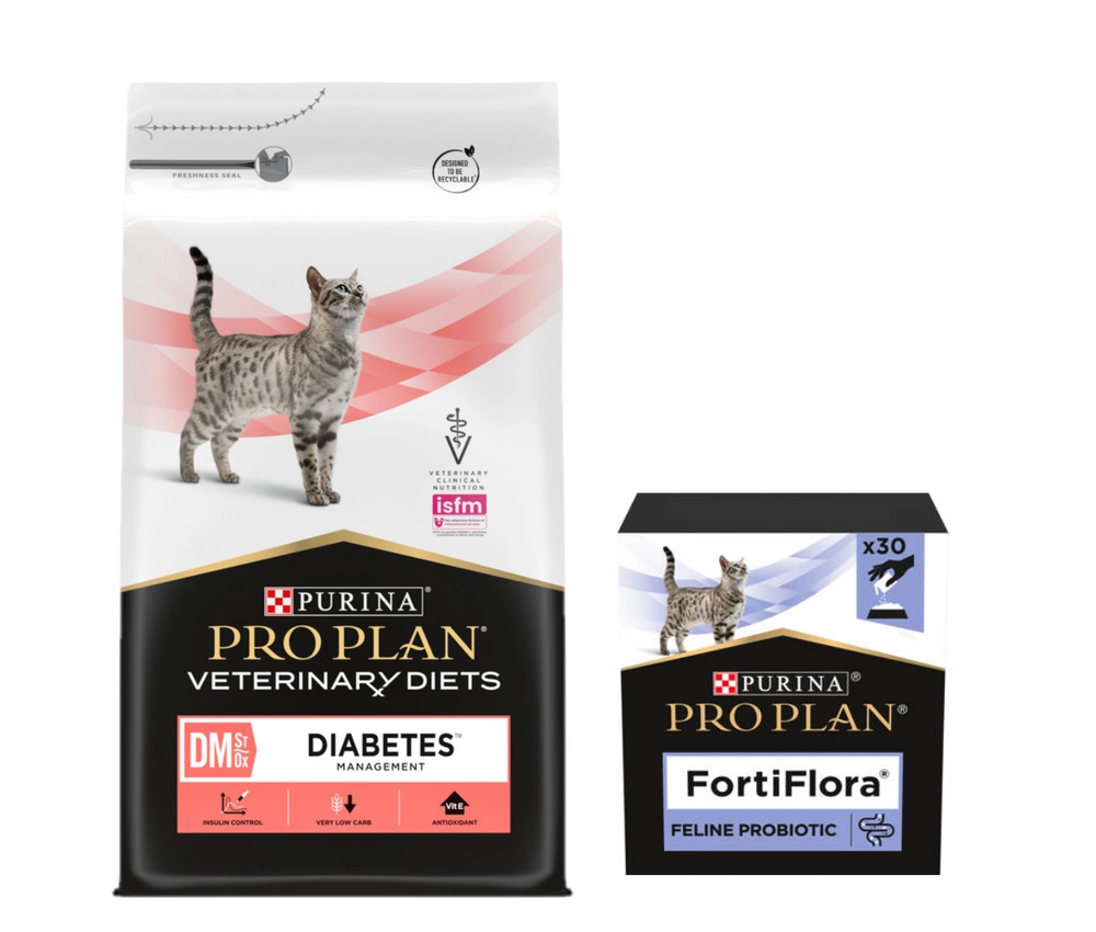 PURINA Veterinary PVD DM Diabetes Management Cat 5kg + PURINA PVD ...