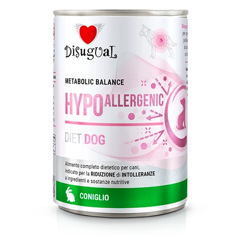 Disugual Veterinary drėgnas drėgnas šunų maistas HYPOALLERGENIC Rabbit ...