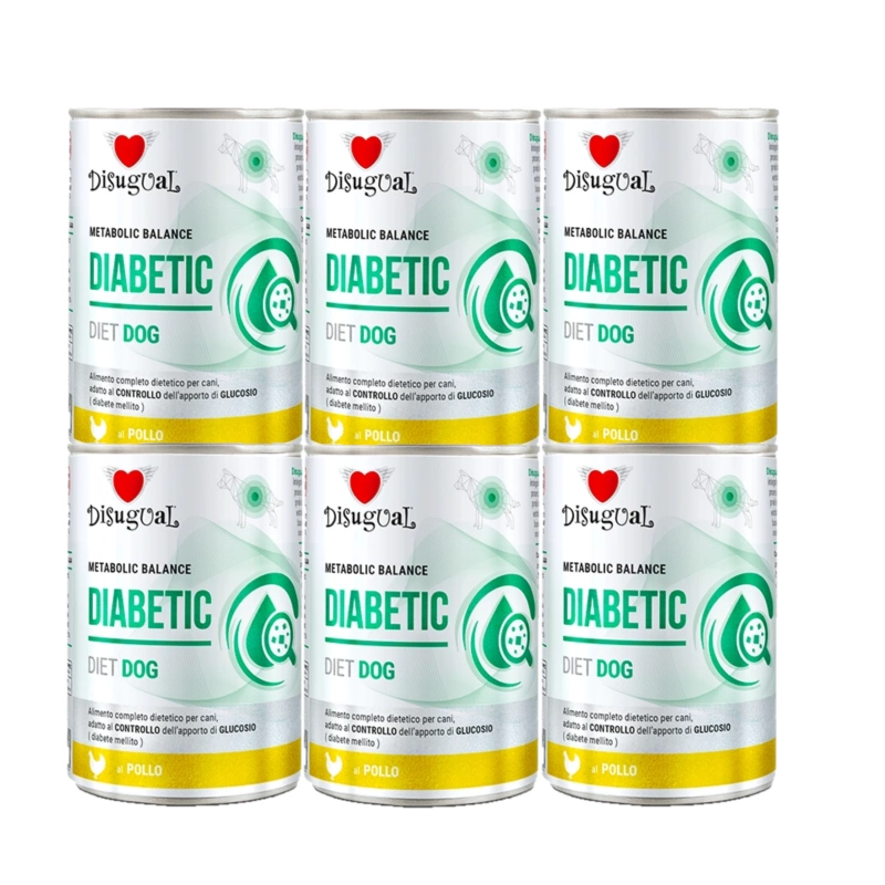 Disugual Veterinary drėgnas šunų maistas DIABETIC Chicken (suaugusiems ...