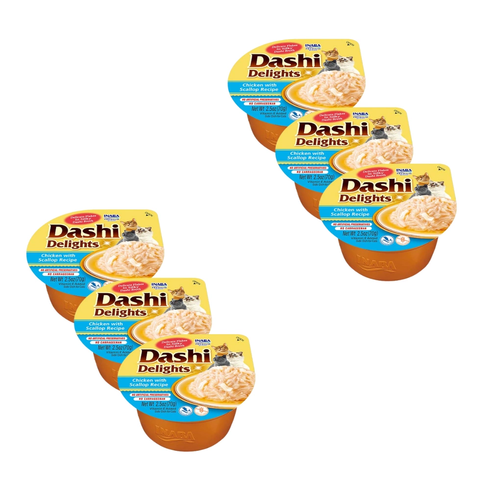 Inaba DASHI papildomas kačių ėdalas - vištienos ir šukučių skonio ...