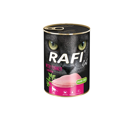 RAFI Cat Adult su kalakutiena 400g | Gyvūnų prekių internetinė ...