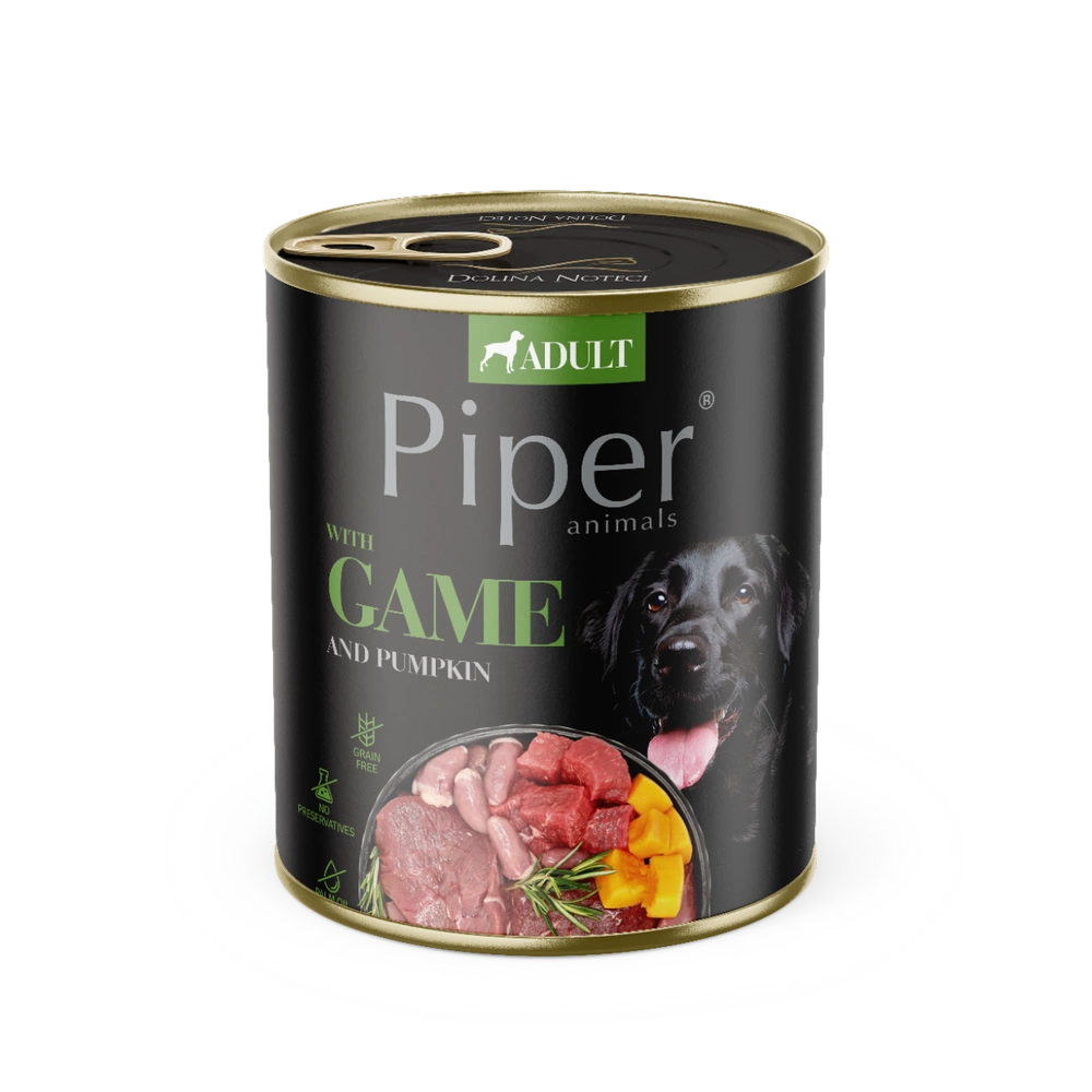 DOLINA NOTECI Piper šunims su elniena ir moliūgais 800g | Gyvūnų prekių ...