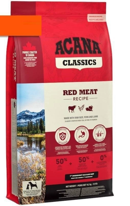 ACANA Red Meat Dog 14,5kg | Gyvūnų prekių internetinė parduotuvė ...