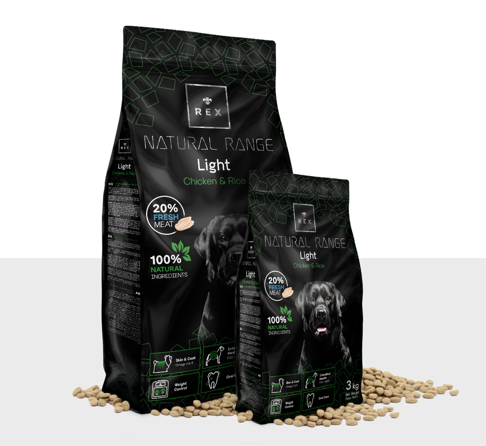 Rex Natural Range Light Chicken & Rice 3kg | Gyvūnų prekių internetinė ...